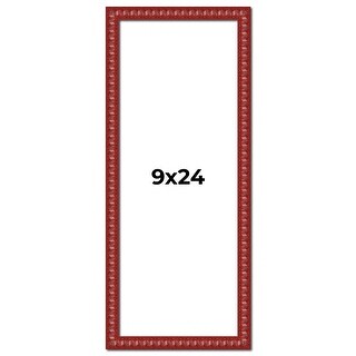 9x24 Frame Grey Solid Wood Picture Frame Width 1.625 Inches | Interior ...