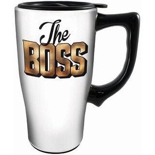 Spoontiques 12795 the boss travel mug - Bed Bath & Beyond - 29899461