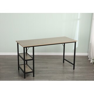 55 Inch Oversized Writing Desks , with 2 Layer Splicing Board Wooden ...