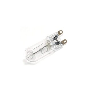 Bulbrite 654060 Pack of (10) 60W T4 Halogen Bulb with Flat Pin Blade ...