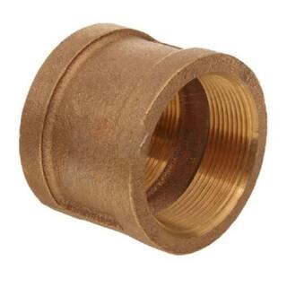 1 in. Round Bronze Coupling in Modern Style - Bed Bath & Beyond - 39110803