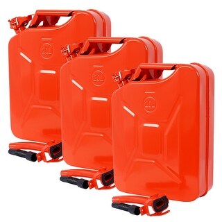 20 Liter (5 Gallon) Jerry Fuel Can with Flexible Spout, Portable Jerry ...