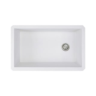 Transolid Radius Granite 31-inch Undermount Kitchen Sink - Bed Bath ...