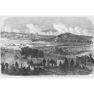 Battle Of Gettysburg. Fine Vintage Art Reproduction By Buyenlarge. One ...