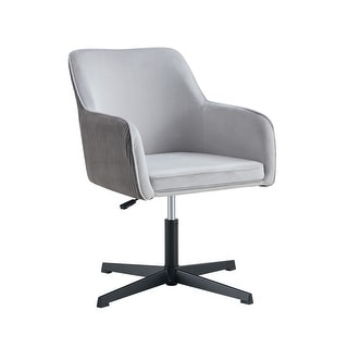 Modern Upholstered Swivel Desk Chair Without Wheels - Bed Bath & Beyond ...