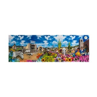 John Roy 'Western Collage 12' Canvas Art - Bed Bath & Beyond - 39537529