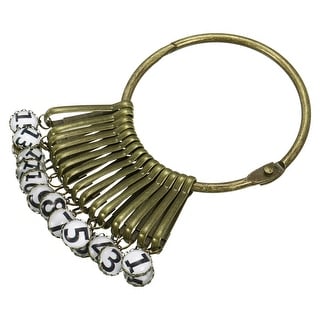 3.4" Dia Key Organizer Keychain 1pcs Key Management Holder w 15 Buckle ...