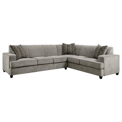 Gael Casual Grey Sectional with Queen-sized Sleeper - Overstock - 32953431