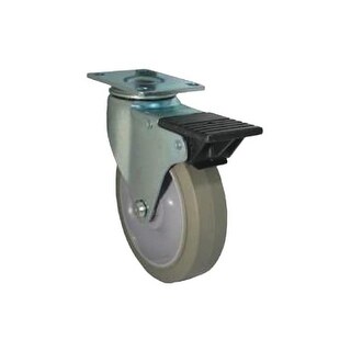 Flexcart Caster Set, 5 in -Dia, Gray, 300 lb, 1PK FC-HDLC - 1 Each ...