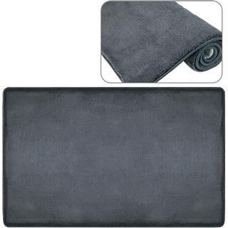 Carpet Stair Tread Landing Mat Ultra Plush Shag Soft,Grey - Bed Bath ...