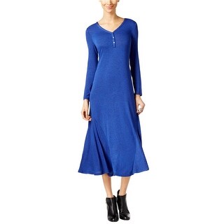 G.H. Bass & Co. Womens Marled Maxi Dress - Bed Bath & Beyond - 41856847