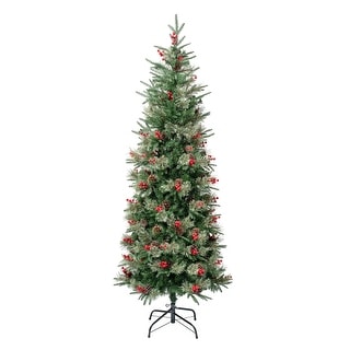 National Tree Company 6 ft. Virginia Pine Slim Tree - 6 Foot - Bed Bath ...