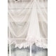 RLF Home Design Sheers Victory Swag 3-Scoop Window Valance - Bed Bath ...