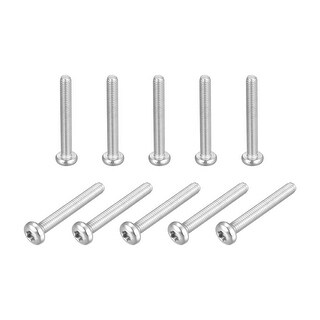 M6x45mm Torx Security Machine Screws, 10pcs 316 Stainless Steel Pan ...