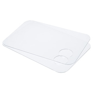 2Pcs Acrylic Paint Tray Palette Rectangle Pallet Painting with Thumb ...