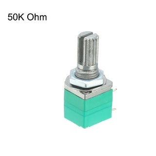B503 50K Ohm Variable Resistors Single Rotary Carbon Film Taper ...
