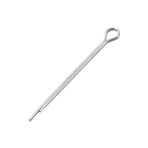 Split Cotter Pin inch x inch Carbon Steel 2-Prongs Silver 250Pcs - 1mm ...