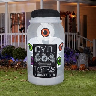 Airblown Inflatable Jar of Evil Eyes with Flashing Lights - Bed Bath ...