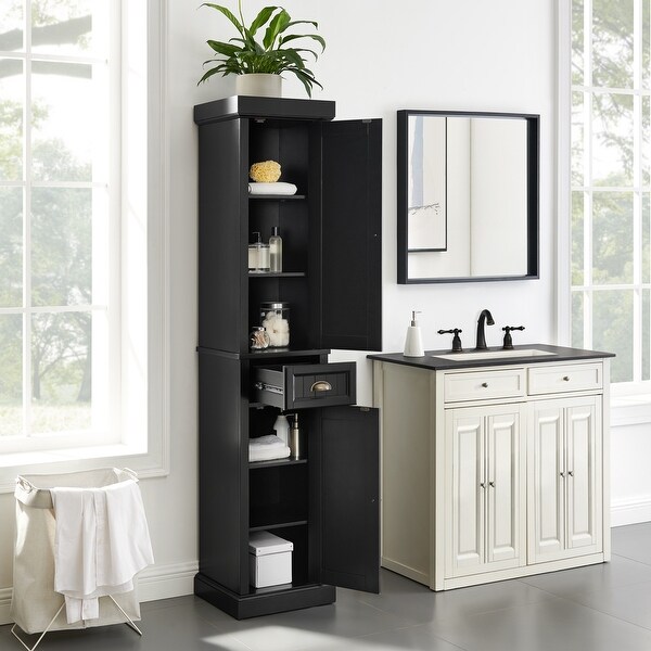 Crosley tall organizer cabinet store