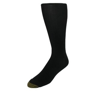 Gold Toe Men's Metropolitan Moisture Control OTC Socks (Pack of 3 ...
