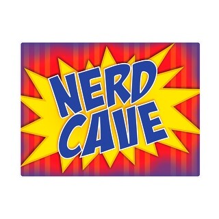 RetroPlanet 'Nerd Cave Comic' Canvas Art - Bed Bath & Beyond - 39504789