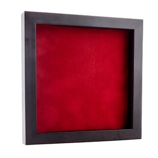 30x30 Shadow Box Frame Brown Walnut Wood - Bed Bath & Beyond - 38794153