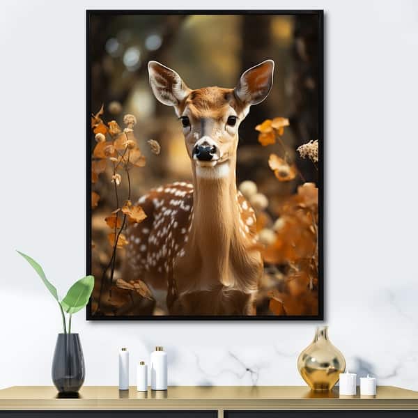 deer prints framed