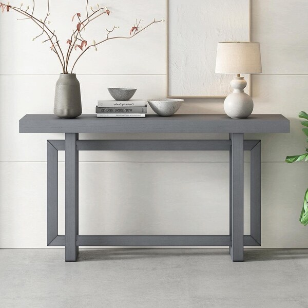 Restoration hardware concrete console table store