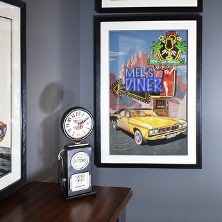 'Detroit Legends 3' - 3D Collage, 24"Wx36"H Wall Art, Framed - Multi ...