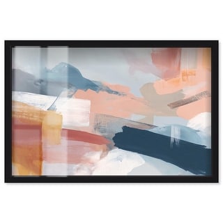 Crashing Tide III Blue Abstract Decor Shadowbox Print by Art Remedy ...