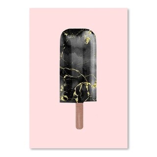 Americanflat - Black Marble And Gold Popsicle by Emanuela Carratoni ...