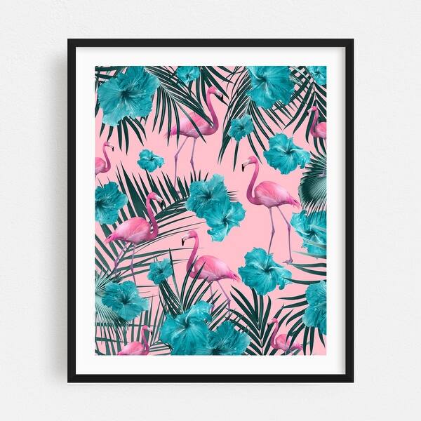 flamingo prints pattern printing