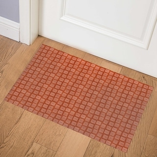 LABYRINTH RUST Doormat By Kavka Designs - Bed Bath & Beyond - 31257606