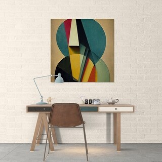 Lonely Shapes Modern Abstract Canvas Wall Art - Bed Bath & Beyond ...