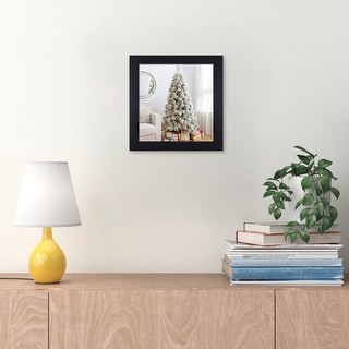 Adeco Decorative Black Wood Wall Hanging 10 x 10-inch Photo Frame - Bed ...