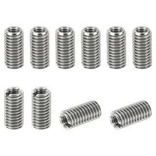 10pcs Thread Repair Insert Nut Adapters Reducer Stainless Steel 10mm ...