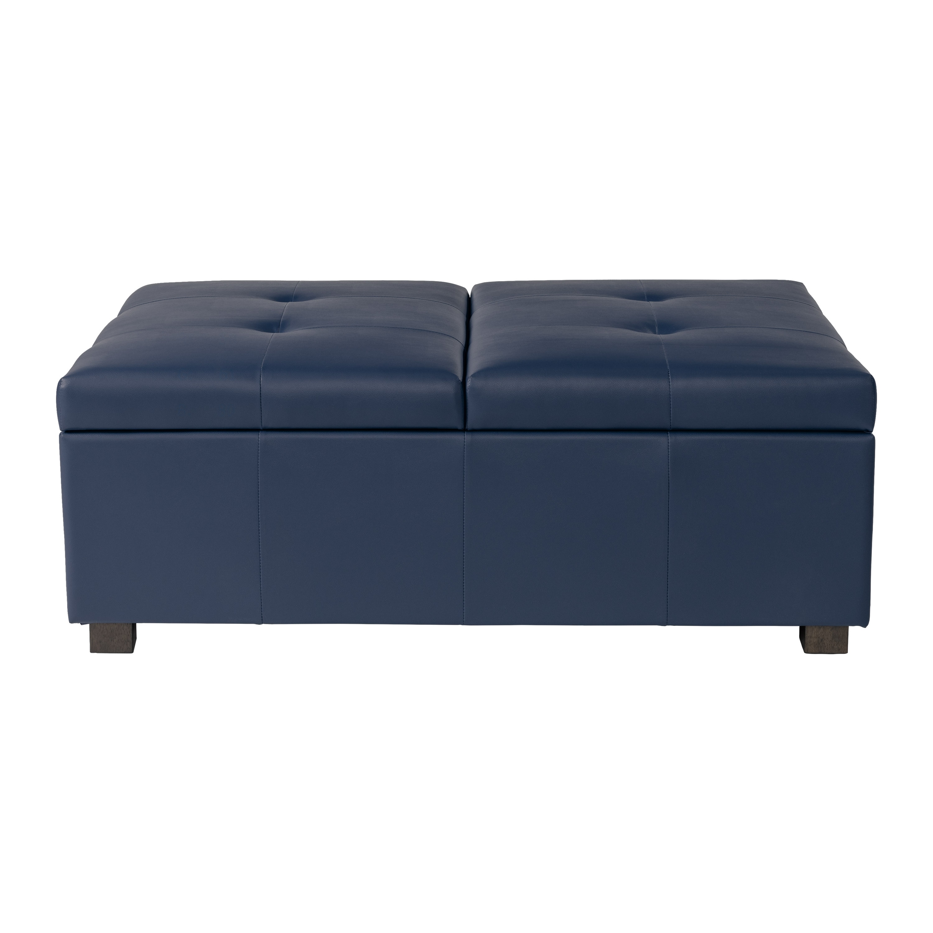 Extra large leather ottoman store