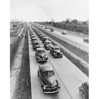 US Highway 62 Was Expanded Into A Four Lane Highway In The 1940S Post ...