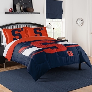 NCAA Officially Licensed Syracuse Orange Comforter & Sham Set - Bed ...