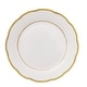 57 Piece Gold Wavy Dinnerware Set-Porcelain China Service for 8 People ...