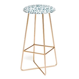 Holli Zollinger INDRA TERRAZZO NAVY Bar Stool - Bed Bath & Beyond ...