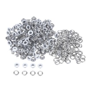 200set Grommets Kit Metal Eyelets 4mm 0.16" Grommet for Shoes Clothes ...