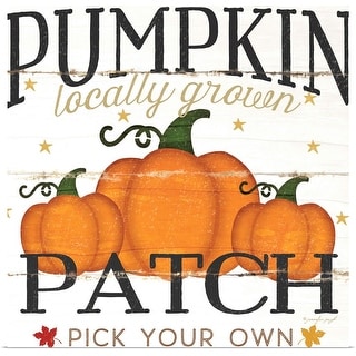 "Pumpkin Patch" Poster Print - Multi - Bed Bath & Beyond - 23573365