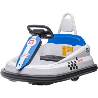 6V Kids Ride On Electric Go Kart Bumper Car W/Parents Remote Control ...