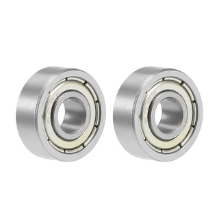 605ZZ Deep Groove Ball Bearing 5x14x5mm Double Shielded Chrome Bearings ...