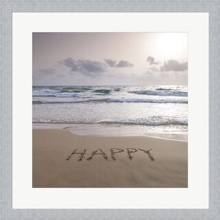 Assaf Frank 'Beach 1' Framed Art - Bed Bath & Beyond - 36592718