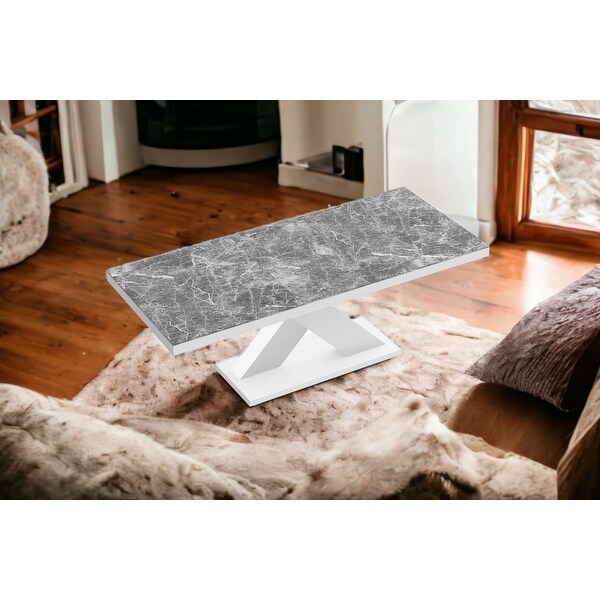 NONEX Modern Extendable X base Dining Table On Sale Bed Bath Beyond 30560381