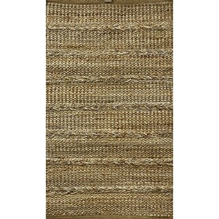 Gray and Tan Braided Stripe Scatter Rug - Bed Bath & Beyond - 34775184