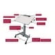 Pneumatic Adjustable Height Flip-Top Student Desk/Nesting Desk - Bed ...