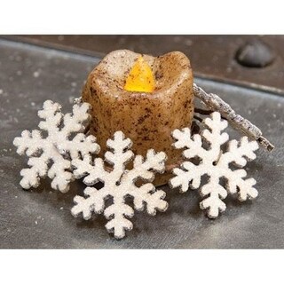 Snowflake Candle Ring 1.5" - 4.5"Dia - Bed Bath & Beyond - 30365562